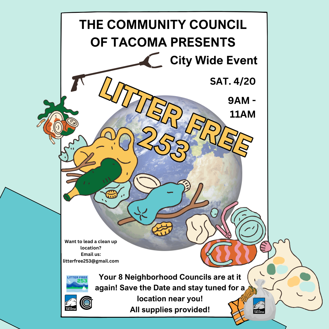 Litter Free 253 in the South End – South End Neighborhood Council